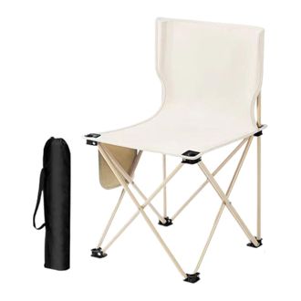Generico Campingstuhl, tragbar, leicht, zusammenklappbar, f&uuml;r den Au&szlig;enbereich, gro&szlig; und robust, ideal f&uuml;r Erwachsene, ideal f&uuml;r Wandern, Erkundungen, Festival