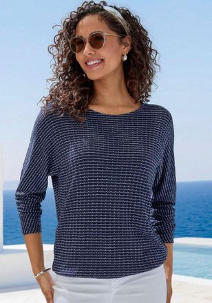 Vivance Langarmshirt aus strukturierter Strickqualit&auml;t (Set) aus strukturierter Strickqualit&auml;t