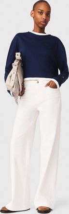 Maje Schlagjeans - Wei&szlig; - Maje