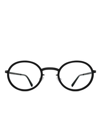 Mykita lunettes &agrave; monture ronde - Noir