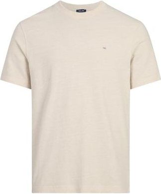 Eden Park T-shirt &agrave; col rond en coton et lin