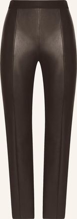 Wolford Hose Jenna Trousers braun