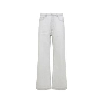Rick Owens Homme, Jeans, Gris, Taille: W31 Geth Wide Leg Jeans