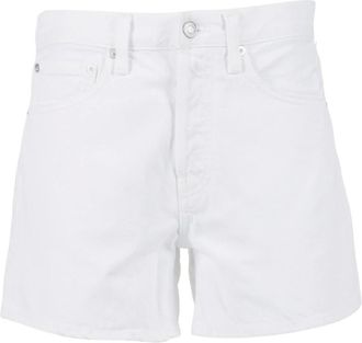 A Gold E Femme, Shorts, Blanc, Taille: W27 Parker Long Short