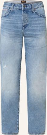 HUGO BOSS Jeans Onyx Selveedge Slim Tapered Fit blau