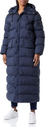 G-Star RAW Damen Whistler Long Puffer wmn, Blau (salute D23537-D199-C742), XL