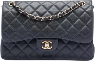 Chanel Pre-owned Classic Double Flap Shoulder Bag - - Pre-owned - Damen - Schwarzk - ONE SIZE