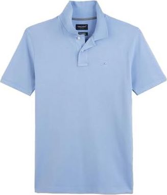 Eden Park Polo Homme Bleu Clair en Coton Pima Stretch 4XL