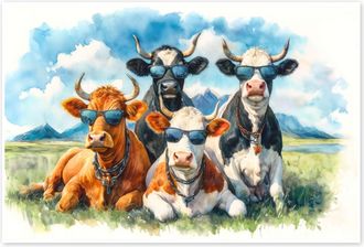 Posterlounge Coole K&uuml;he Poster von Photoplace Creative 60 x 40 cm Wandbilder Wanddeko