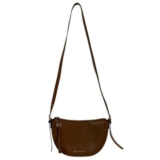 Michael Kors Pre-owned Camden Sac Bandouli&egrave;re en Cuir - Femme - Pre-owned - Brun - Taille: ONE Size