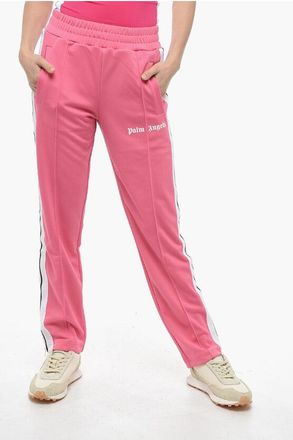 Palm Angels Contrast Side Bands Track Pants with Ankle Zipped size Xs
