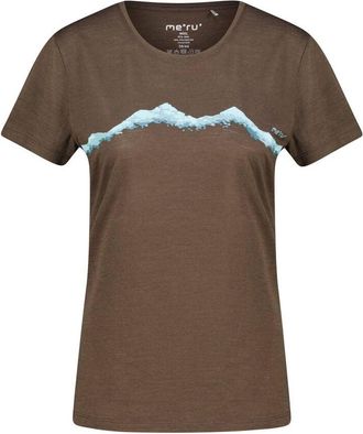 Meru Damen T-Shirt mit Wolle NELAS