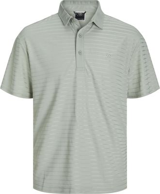 Jack & Jones Herren JCOBEECH Polo SS Poloshirt, Desert Sage,L