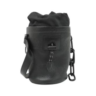 Louis Vuitton Pre-owned Monogram Shadow Chalk Nano Schultertasche - - Pre-owned - Damen - Schwarzk - ONE SIZE