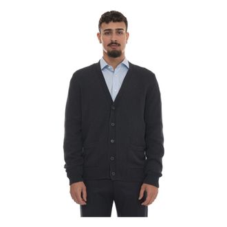 HUGO BOSS Nivo Cardigan - - Knitwear - Herren - Blau - M