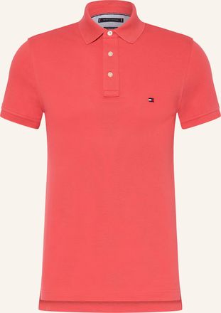 Tommy Hilfiger Piqu&eacute;-Poloshirt Slim Fit rot