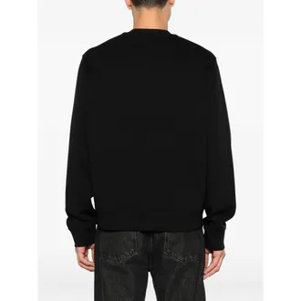 Emporio Armani Logo Print Sweatshirt - Black