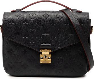 Louis Vuitton Hobo Bags - Monogram Empreinte Pochette Metis - Gr. unisize - in Blau - f&uuml;r Damen