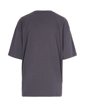 A.P.C. Womens T-Shirt With Logo False Black Organic Cotton T-Shirts & Jerseys