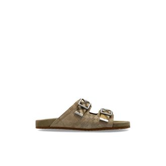 Burberry Homme, Chaussures, Beige, Taille: 45 EU Urchin Slides