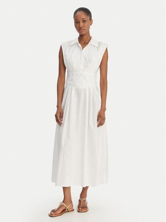Guess Kleid f&uuml;r den Alltag W6GKA0 W2353 Wei&szlig; Regular Fit
