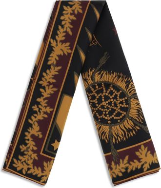 Emilio Pucci Graphic Silk Twill Scarf - Multicolor