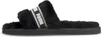 Puma Women Fluff Baskets, Puma Black Puma White, 40.5 EU