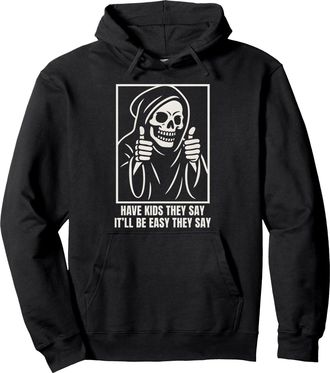 UNK Lustiger Skelett-Witz für müde Eltern, Mutter, Papa Pullover Hoodie