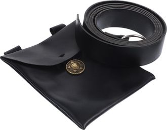 BESTONZON Mittelalterliche G&uuml;rteltasche aus PU Leder Renaissance Cosplay H&uuml;fttasche 190cm G&uuml;rtel mit Vintage Look f&uuml;r Mittelalter Kost&uuml;m LARP Zubeh&ouml;r