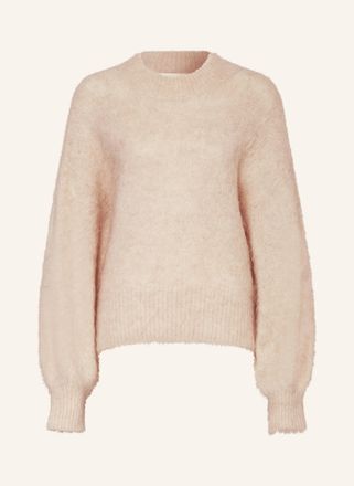 Moss Copenhagen Msch Copenhagen Alpaka-Pullover Mschthira Salmia weiss