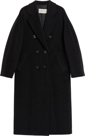Max Mara Damen, M&auml;ntel, Schwarzk, 4XSGr&ouml;&szlig;e