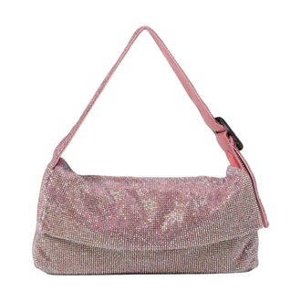 Benedetta Bruzziches Femme, Sacs, Rose, Taille: ONE Size Sac à bandoulière rose pailleté