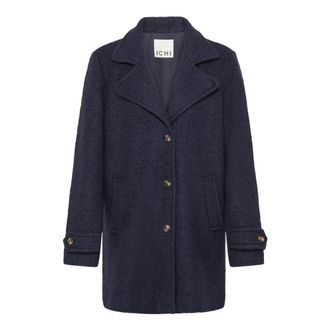 Ichi Ihstipa JA8 Jacke - - Coats - Damen - Blau - M