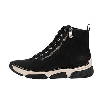 Rieker 45920-01 Nabukino-Stiefel f&uuml;r Damen, Schwarz, 39 EU