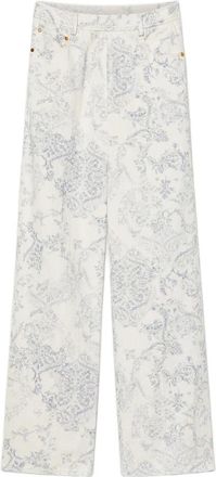 Forte_Forte Femme, Jeans, Violet, Taille: 36 FR 14624Mypants Pantalon 5 Poches Taille Haute