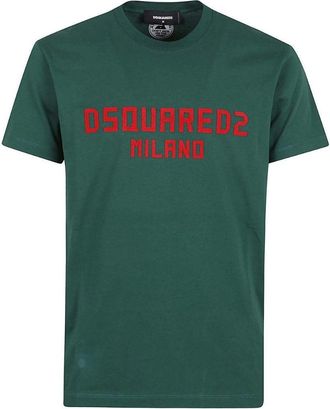 Dsquared2 DSquared2 - Milano T-Shirt f&uuml;r Herren, Baumwolle (Gr&uuml;n)