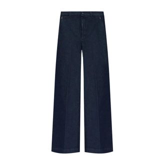 Moncler High-Waist Wide Jeans - - Jeans - Damen - Blau - S