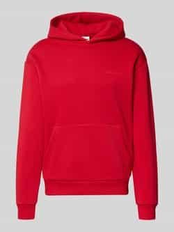 Review Regular Fit Hoodie mit Logo-Print