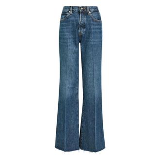 Frame Denim Femme, Jeans, Bleu, Taille: W24 The Lax Jeans