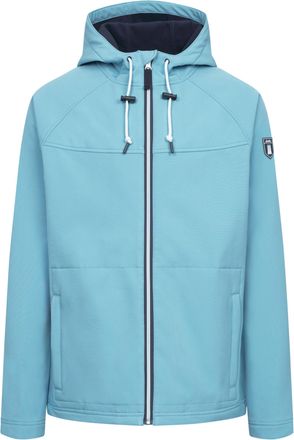 Derbe Übergangsjacke Isleby Herren Türkis Hellblau Softshell XL