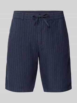 GANT Straight Fit Leinenshorts mit Ges&auml;&szlig;taschen