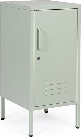 BIZZOTTO Cambridge bedside table with 1 door in sage green