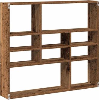 Generic Wandregal, Offener Aufbewahrungsorganisator mit Mehreren F&auml;chern, Dekoratives Wandregal, Ausstellungsregale aus Holzwerkstoff f&uuml;r Wohnzimmer, Schlafzi