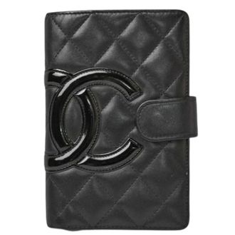 Chanel Portefeuille Bifold Pre-owned - Femme - Pre-owned - Noir - Taille: ONE Size