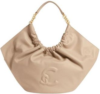 Coccinelle Cuir sac &agrave; main sac &agrave; &eacute;paule bandouli&egrave;re Smash Handbag Smooth Leather Sandshell beige
