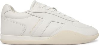 Tommy Hilfiger Sneakers Tommy Hilfiger Th Vintage Low Runner Leather FW0FW09485 Wei&szlig;