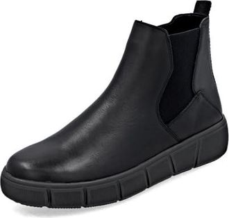 Remonte Bottines classiques pour femme D1T71, bottines pour femme, semelle lâche, Noir 01., 43 EU