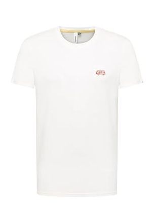 Ragwear T-shirt d&eacute;t&eacute; ENDREW B avec diff&eacute;rents motifs brod&eacute;s, Blanc., L