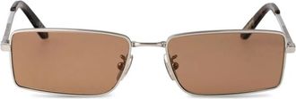 Retro Superfuture lunettes de soleil Chopper - Argent