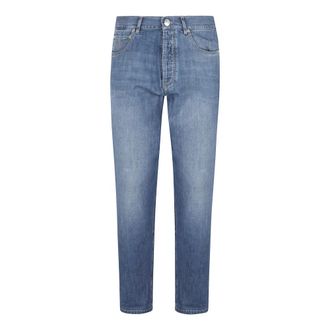 Brunello Cucinelli Iconic Fit Five-Pocket-Hose - - Jeans - Herren - Blau - L